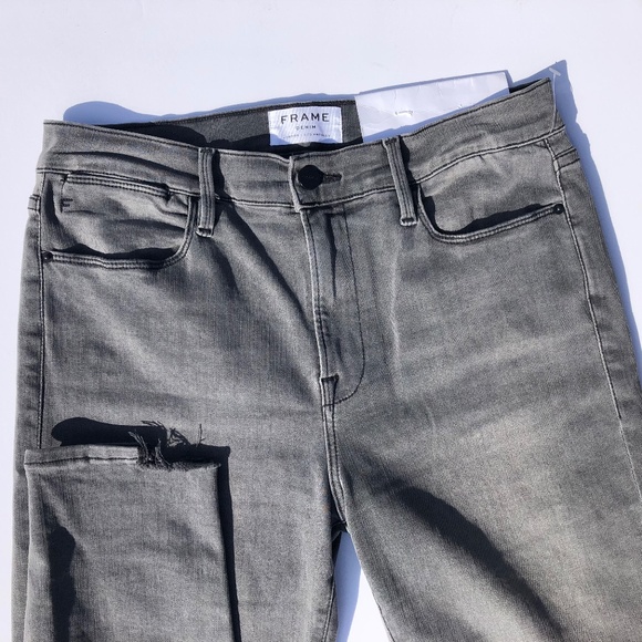 Frame Denim | Jeans | Frame Stretch Grey Jean | Poshmark